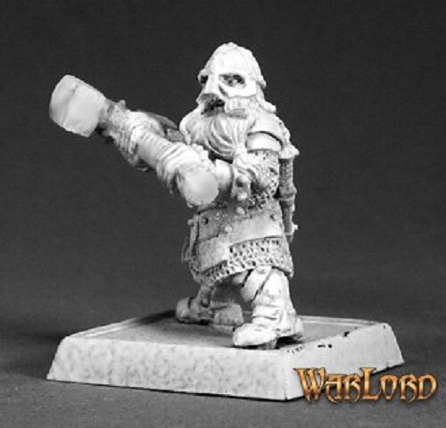 Reaper Warlord 14464 DWARF KNEEBREAKER DWARF FIGHTER | eBay