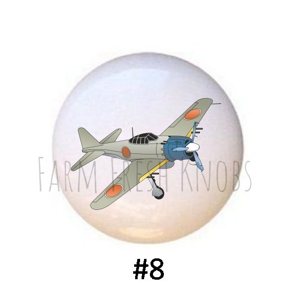 Military Aircraft by SVG Airplane Aviation DECORATIVE Drawer Pulls ...
