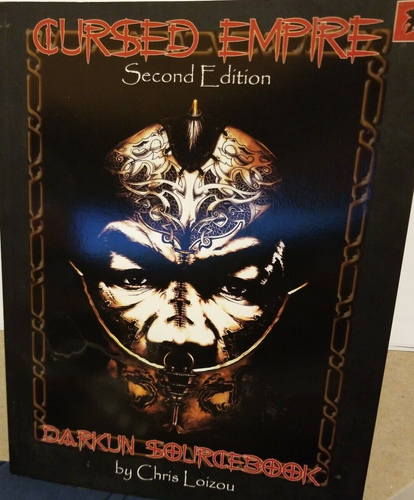 Cursed Empire RPG 2nd Ed Darkun Sourcebook Dark Fantasy RPG 2004 role ...