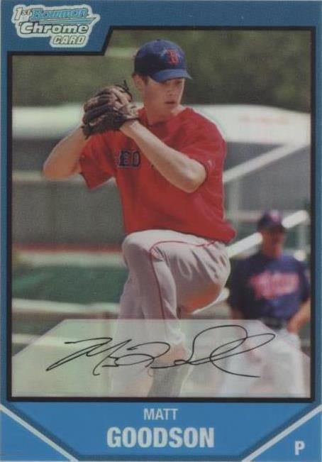 2007 Bowman Chrome - Prospects Matt Goodson #BC69 Refractor /500 (RC ...
