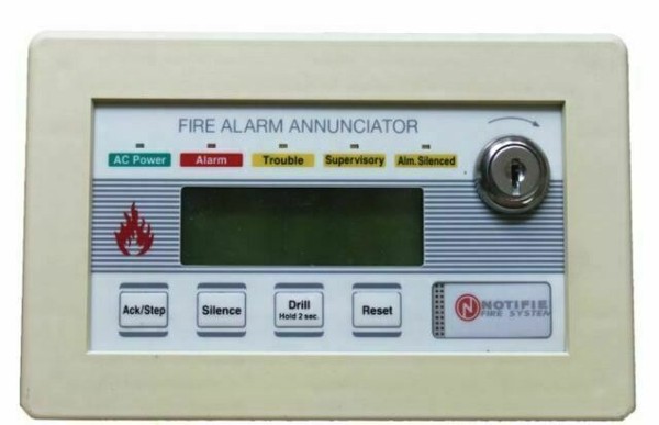 Notifier FDU-80 Fire Alarm Character Display Annunciator for sale ...