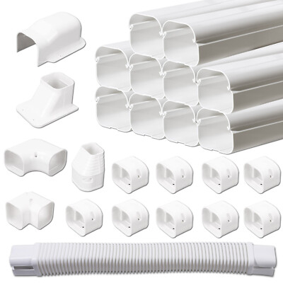 Wholesale New 17 Ft AC Line Set Cover Tubing Cover Kit For Mini Split ...