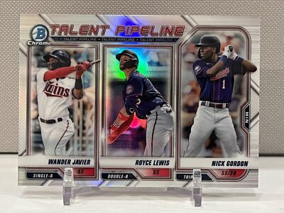 2021 Bowman Chrome Talent Pipeline Twins TP-MIN Wander Javier Lewis Gordon | eBay