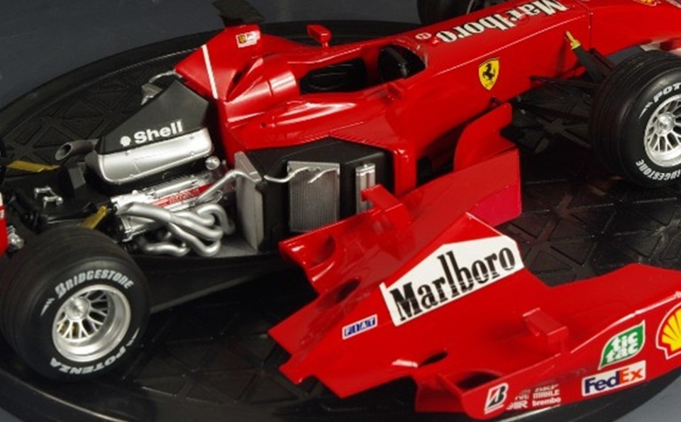 Award Winner Built Tamiya 1/20 Formula One Ferrari F2001 Grand Prix+PE ...