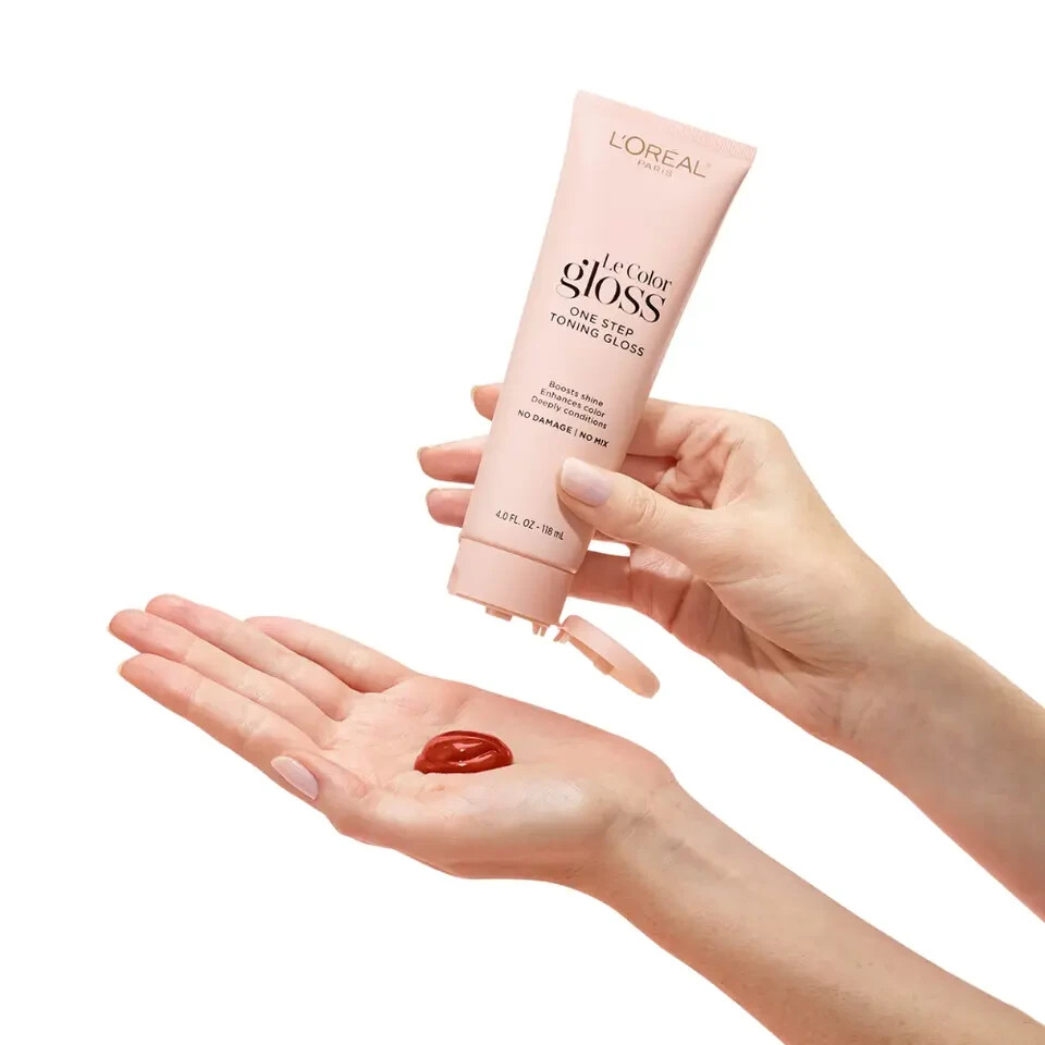 Loreal Le Color Gloss One Step Toning Hair Gloss IRIDESCENT PLUM | eBay