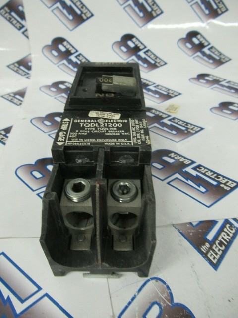 GE TQDL21200 200A 2 Pole Circuit Breaker for sale online | eBay