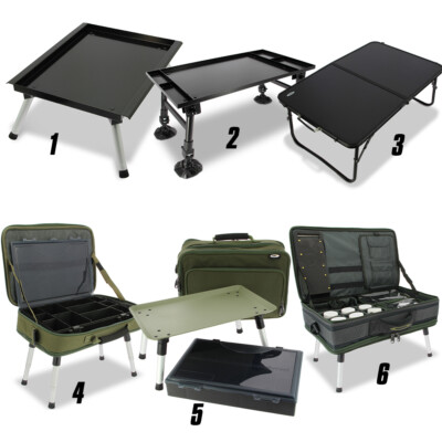 Fishing Bivvy Table Rig System Large Extendable Legs NGT Carp Tackle ...