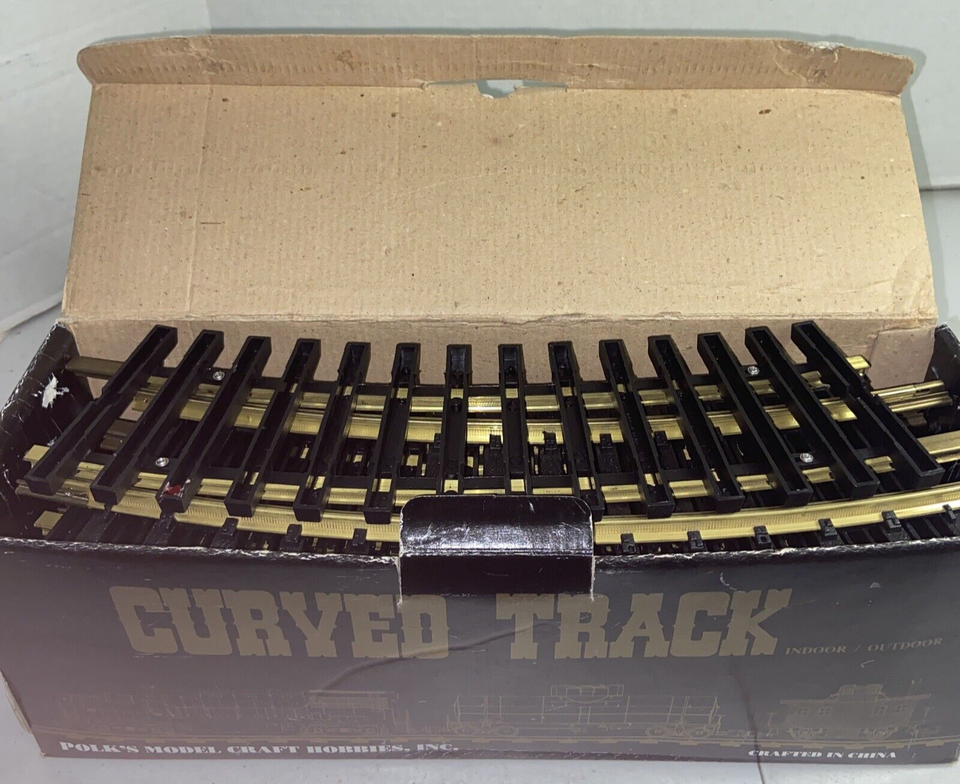 Aristo Craft Trains G Scale 12 Pieces Curved Track in Box. | eBay