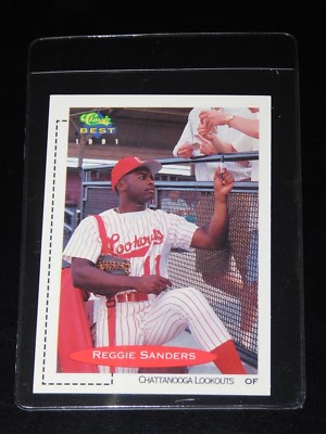 1991 CLASSIC BEST REGGIE SANDERS CARD #41 | eBay