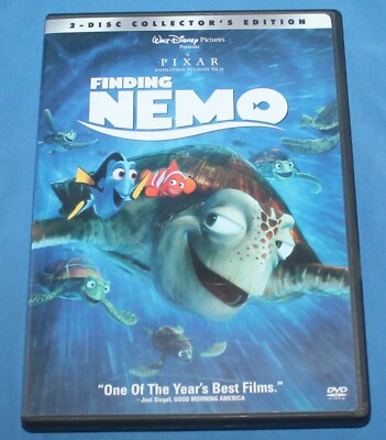 Finding Nemo (DVD, 2003, 2-Disc Set) 786936215595 | eBay