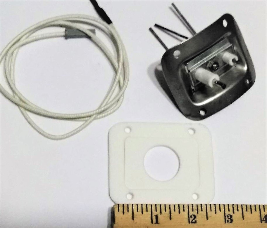 Monitor Heater Part # 6847 Flame Rod / Electrode Assembly GF200 GF1800 ...