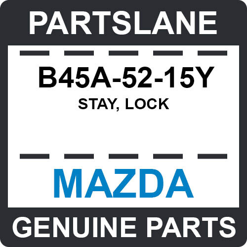 Mazda B45A5215Y Genuine OEM Lock Support for sale online | eBay