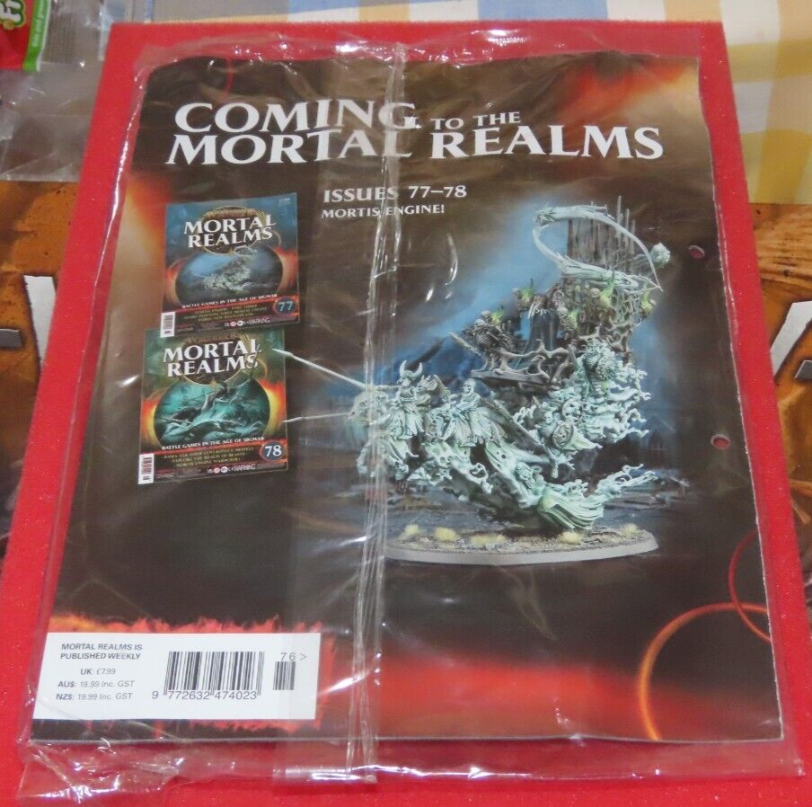 Games Workshop Warhammer Mortal Realms 76 Mortis Engine Sprue Undead ...