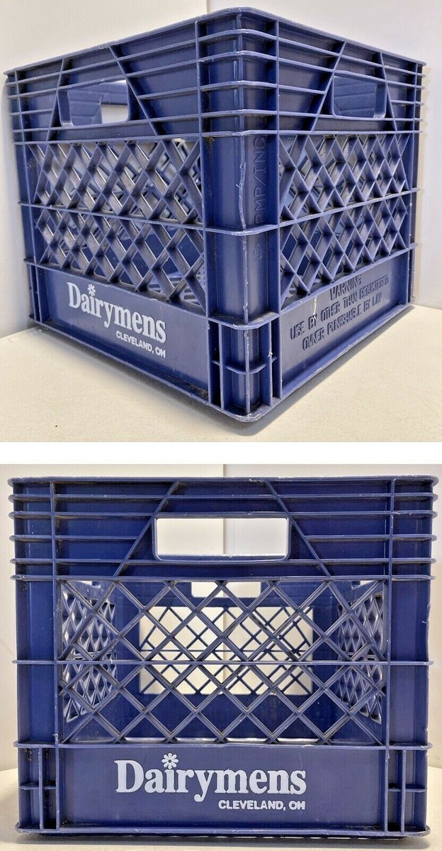 Used Plastic Milk Crates