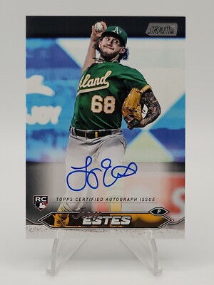 Joey Estes 2024 Topps Stadium Club Autograph Rookie Card Oakland ...