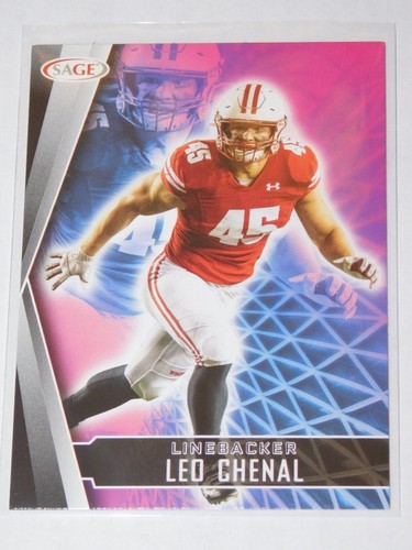 2022 SAGE FOOTBALL HIGH SERIES LEO CHENAL CARD #128 | eBay