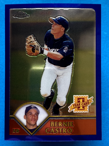 2003 Topps Chrome Bernie Castro #209 | eBay