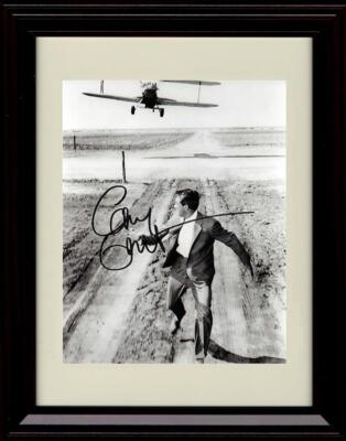 16x20 Framed Cary Grant Autograph Promo Print - Running From Plane | eBay