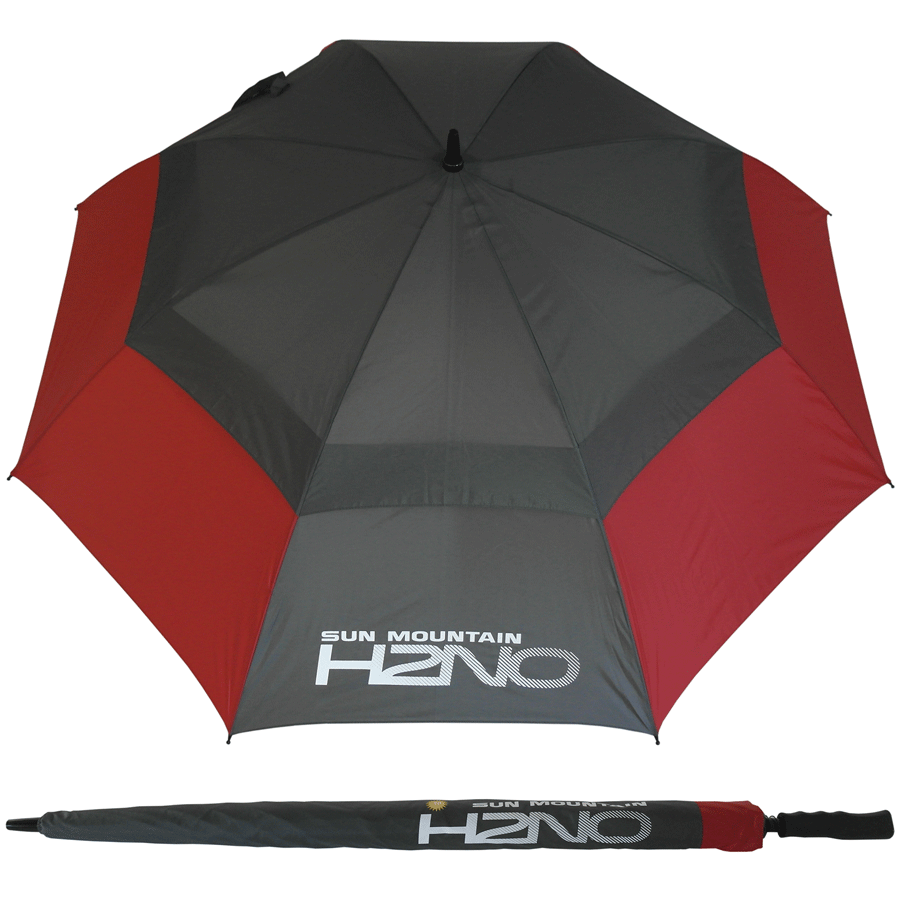 SUN MOUNTAIN H2NO 68" VENTED GOLF UMBRELLA / AUTO OPEN / WIND RESISTANT ...