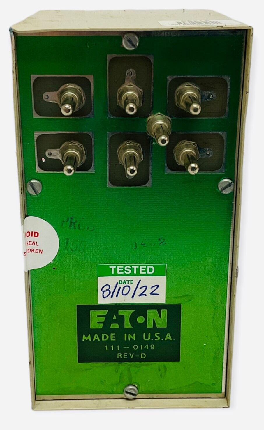 Eaton Model T-1 Performance Test Fixture TESTED | eBay