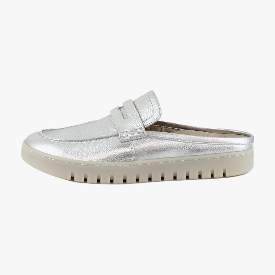 Vionic Uptown Mule 2 Womens Clogs & Mules Silver | eBay