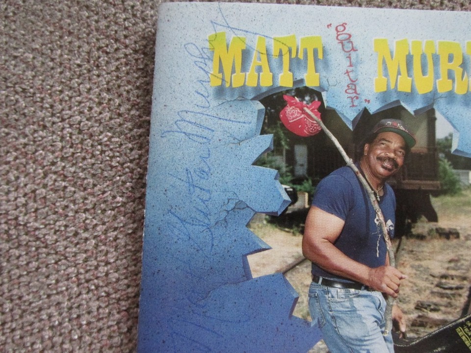 Matt Guitar Murphy SIGNED the Blues don't bother me cd | eBay