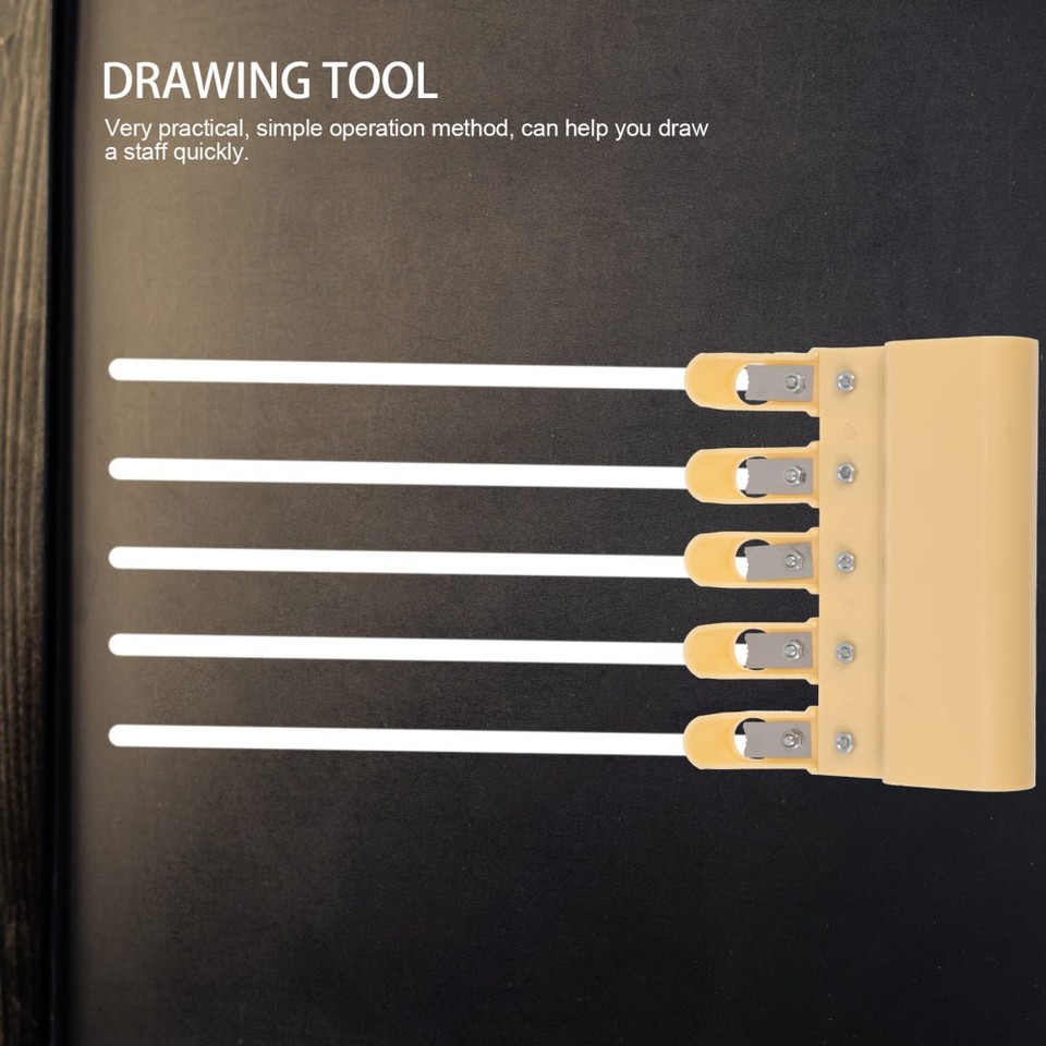 Blackboard Painting Tool Chalkboard Line Portable Staff Drawing ...