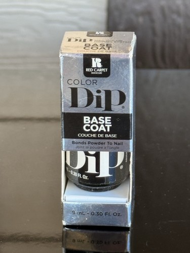 Red Carpet Color Dip Base Coat 0.30 fl oz Bonds Powder to Nail NIB ...