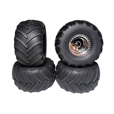 Fits Traxxas Trx4MT K10 Tires large Terra Groove & 7mm Wheels F150 ...