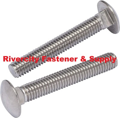 1/4-20x3-1/2 Stainless Carriage Bolts 1/4x20x3-1/2 Screws 1/4-20x3.5 | eBay