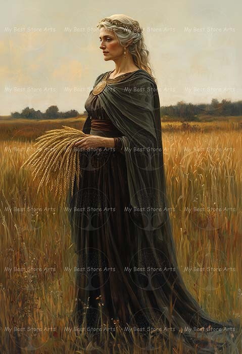 Demeter Goddess Of Agriculture Costumes