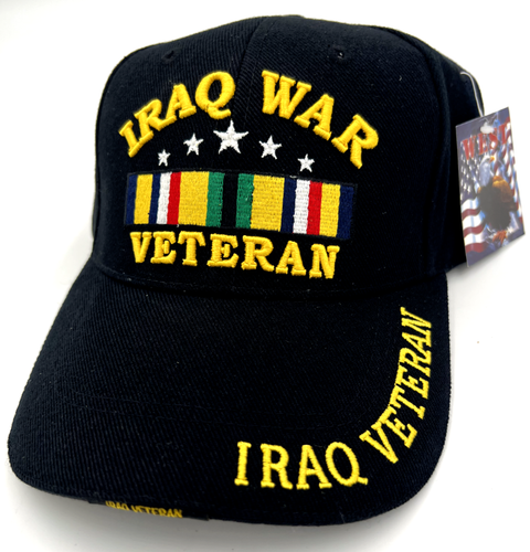 NEW Iraq War Veteran Baseball Cap Hat Operation Iraqi Freedom One Size ...