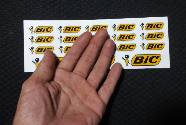 BIC Logo Vinyl Stickers Decals - Many Sizes - Crafts, Scrapbooking ...