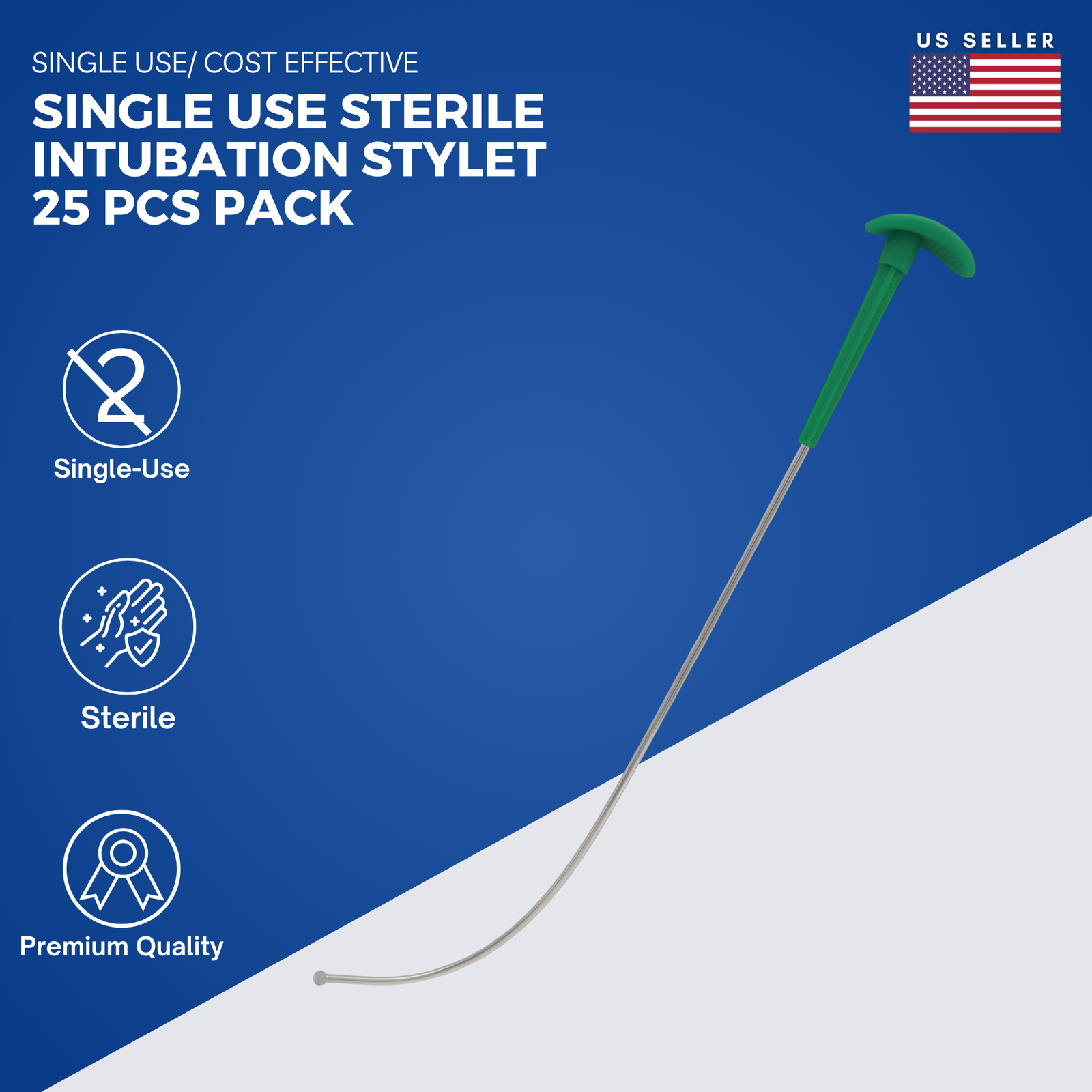 Single use sterile intubation stylet – 25 Pcs Pack | eBay