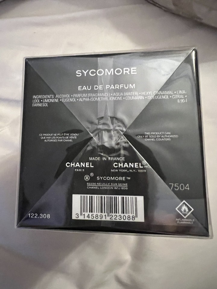 Limited Edition Chanel SYCAMORE EAU DE PARFUM | eBay