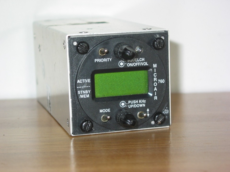 MICROAIR M-760 VHF COM RADIO !!! NICE M 760 TRANSCEIVER !!! | eBay