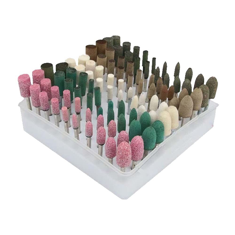 Diamond Buffing Polishing Grinding Bit Set 100 Pcs Accessory Dremel ...