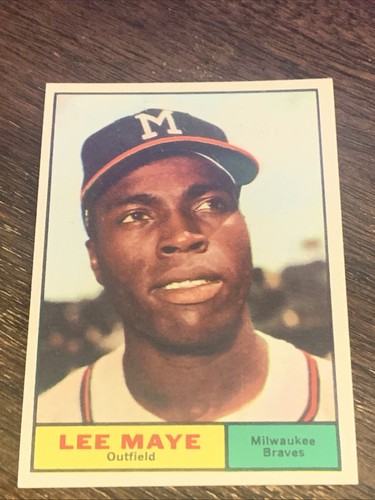 1961 TOPPS LEE MAYE #84 BRAVES EX-MT OR BETTER | eBay