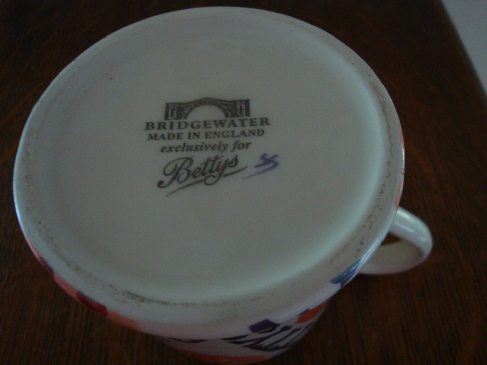 BRIDGEWATER BETTYS RASCAL FAT MUG MADE IN ENGLAND EXCLUSIVELY FOR ...