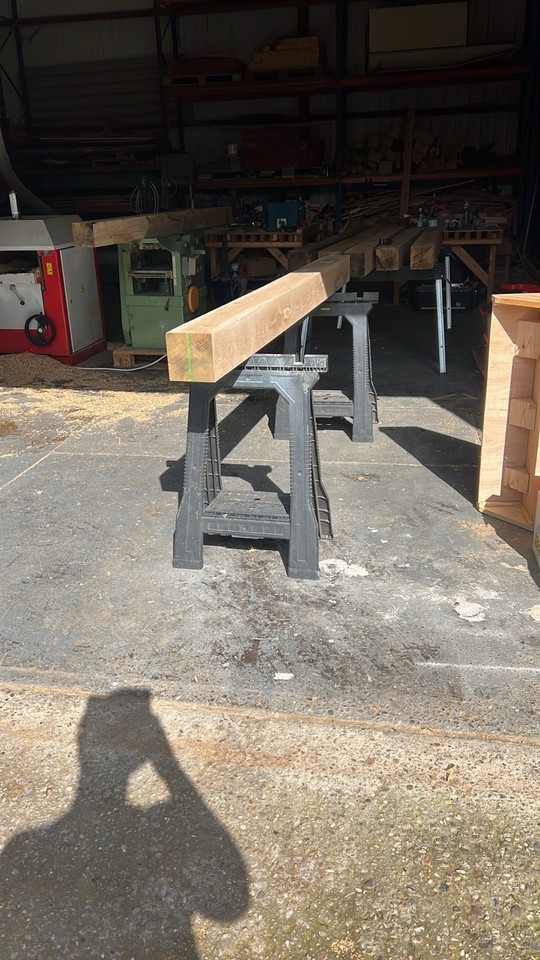 6x6 Green Oak Post | eBay UK