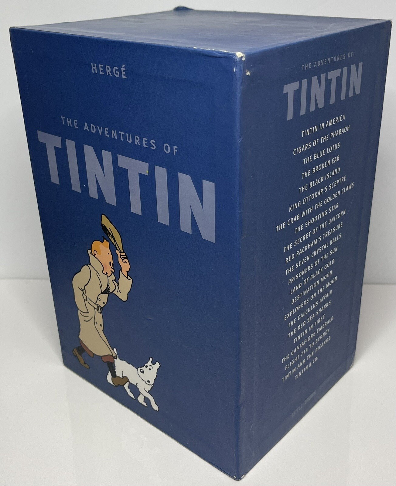 The Adventures of Tintin Collection Complete Box Set (Books, Comics, Hergé) Cad | eBay