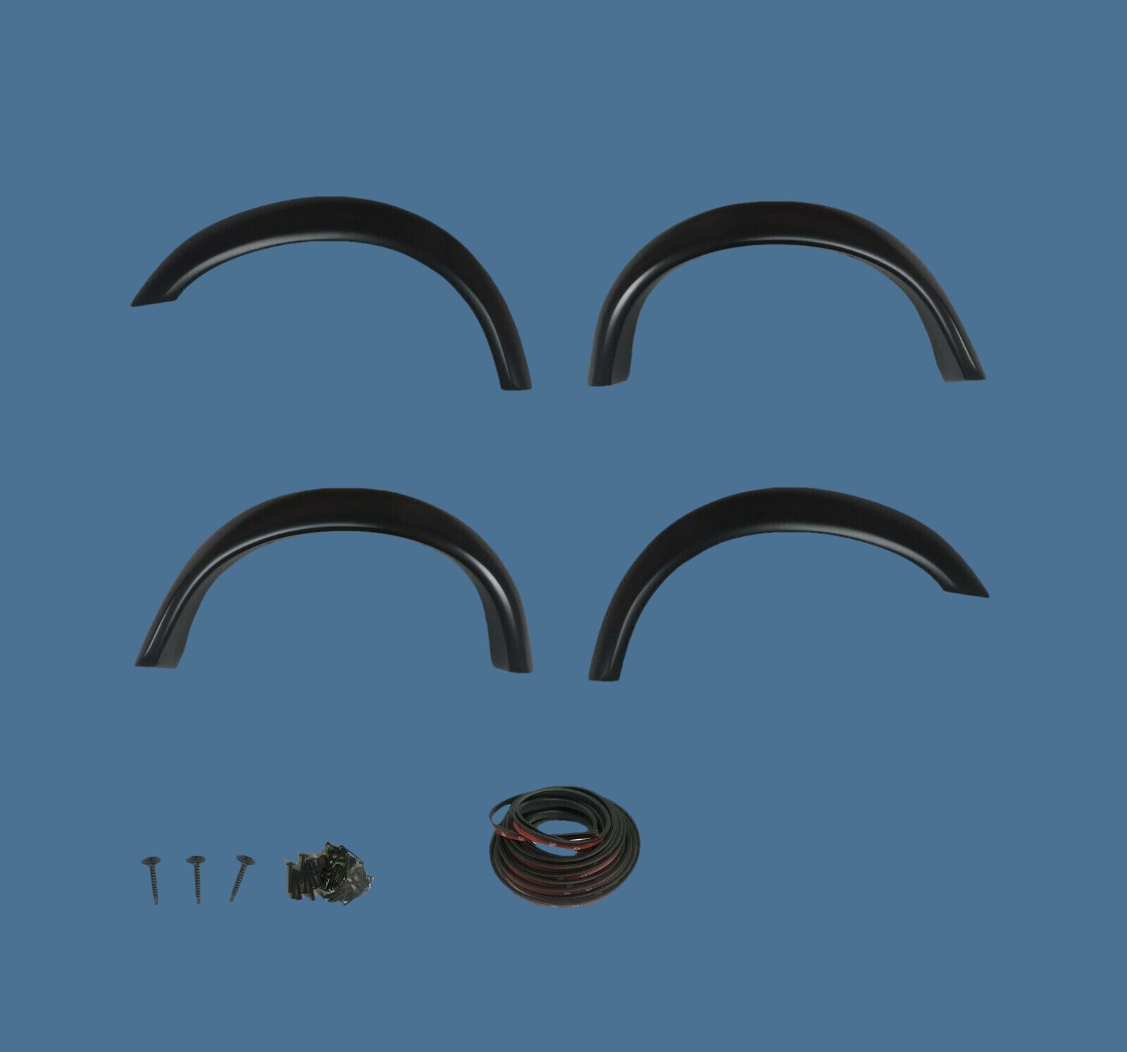 1992-1996 Ford F-150 F-250 F-350 Bronco Paintable Fender Flares ...