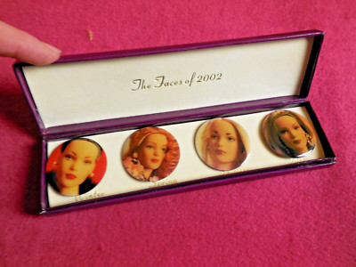 AE House of Wentworth Barbie Advertising Buttons Set 4 Pins/Buttons ...