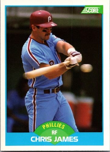 1989 Score - #202 Chris James | eBay