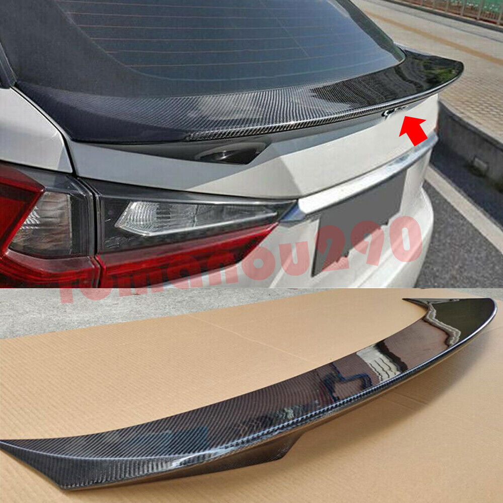 For Lexus RX RX350 RX450 2016-2021 Carbon Fibre Rear Trunk Spoiler Lip ...