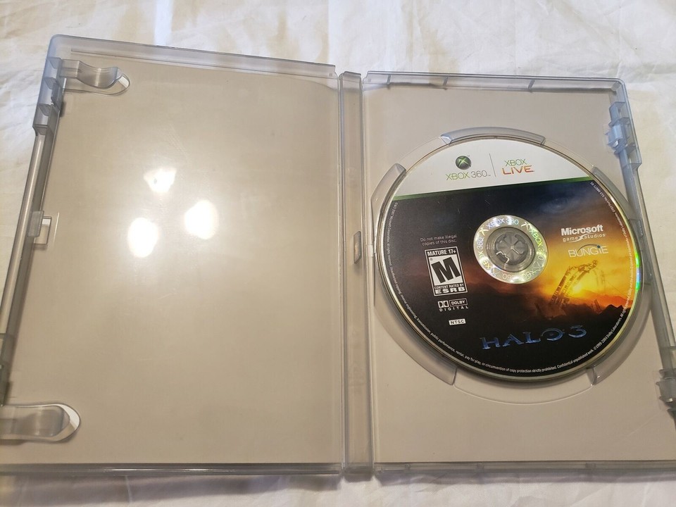 Halo 3: Platinum Hits Edition Bungie Microsoft XBOX 360 Game Disc | eBay