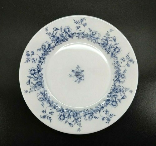 Arcopal France GLENWOOD Set of 7 Salad Plates 7 3/4" Blue Flowers ...