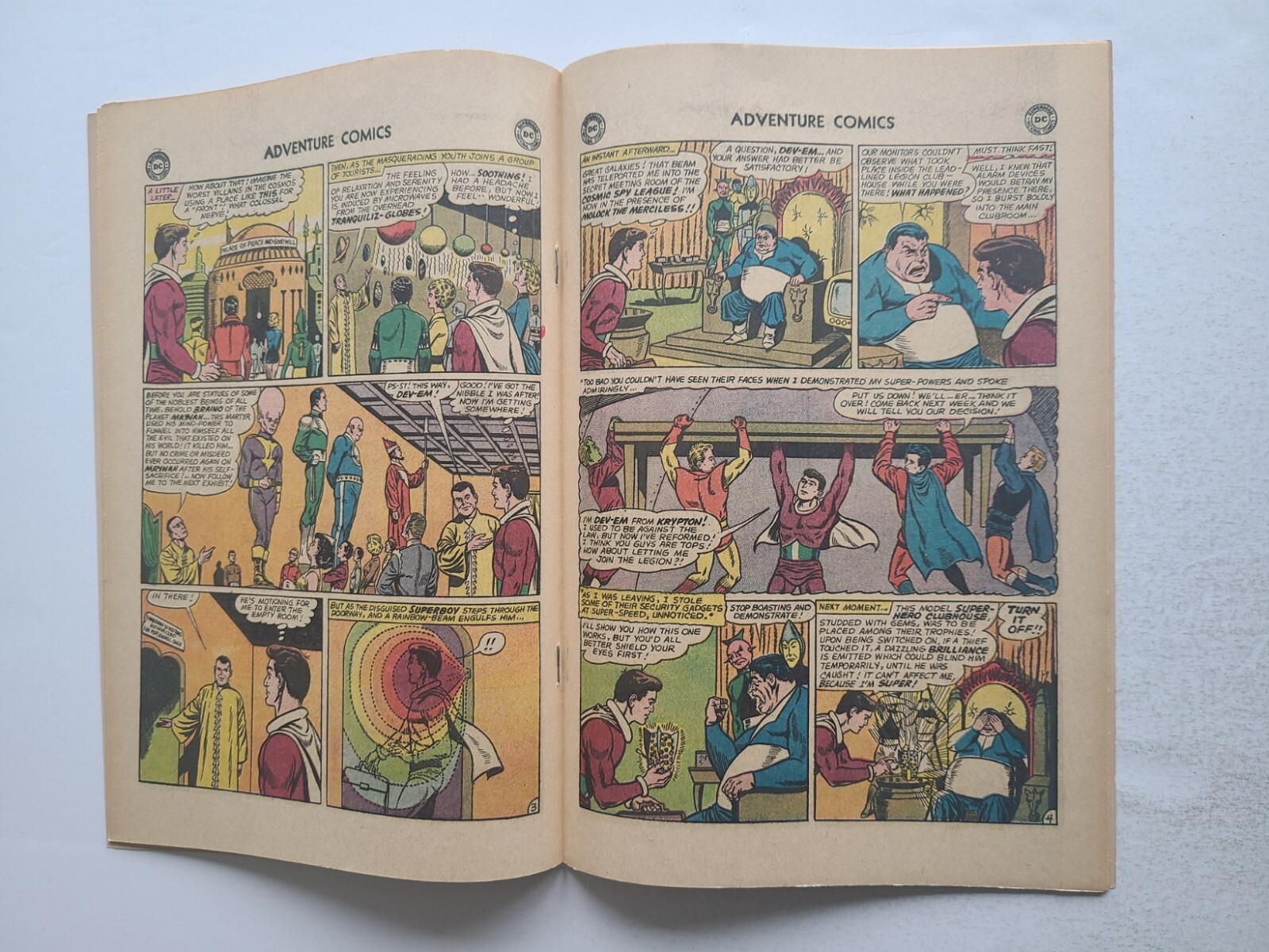 Adventure Comics #320 , Legion of Super-Heroes , DC 1964 Comic Book F ...