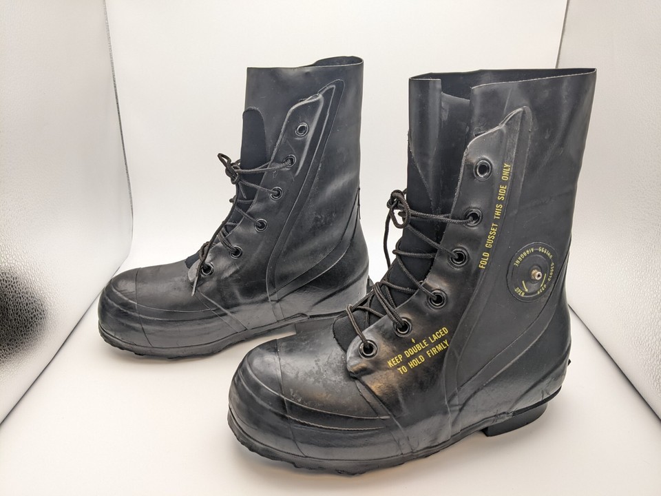 Vintage BATA Extreme Cold Military Mickey Mouse boots with valve 7wide ...