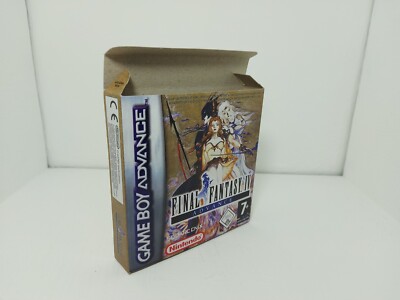 Only Box - Final Fantasy IV Advance - Gameboy Advance - Pal - Nintendo ...
